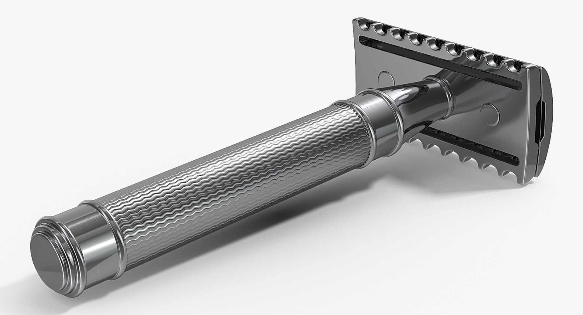 3D Classic Safety Razor - TurboSquid 1355659