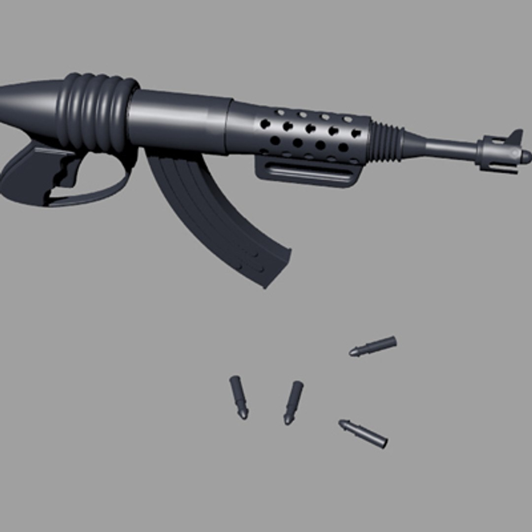 3d model sci-fi assault space