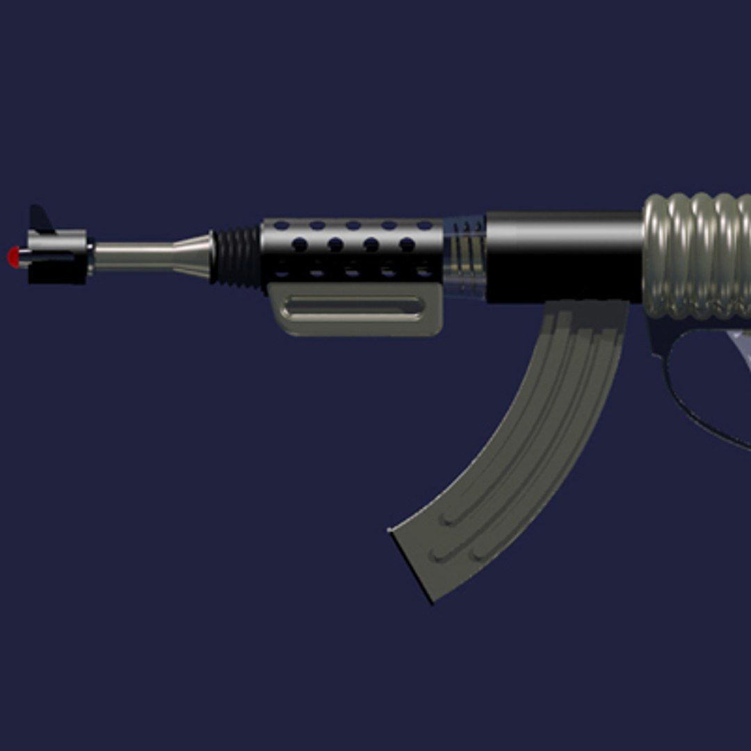 3d model sci-fi assault space