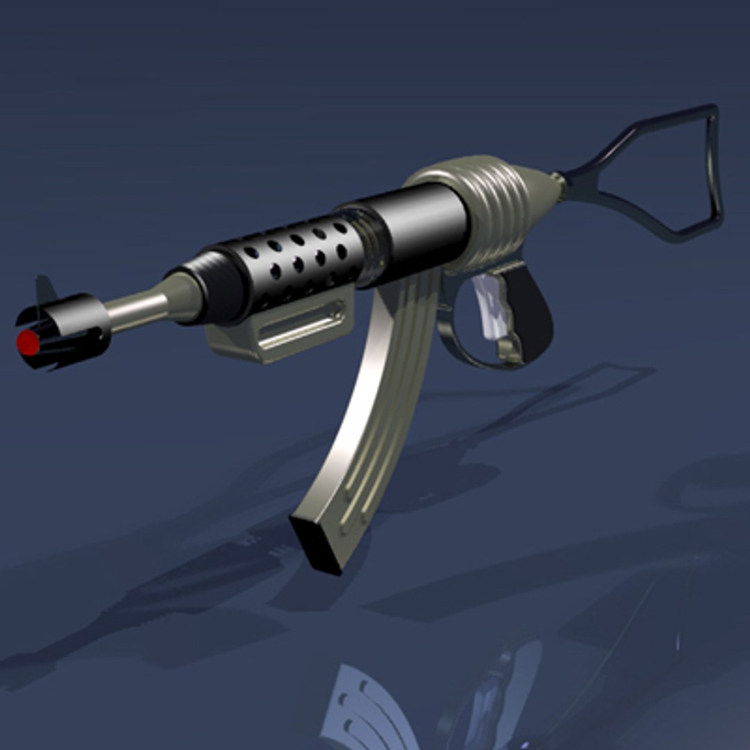 3d model sci-fi assault space