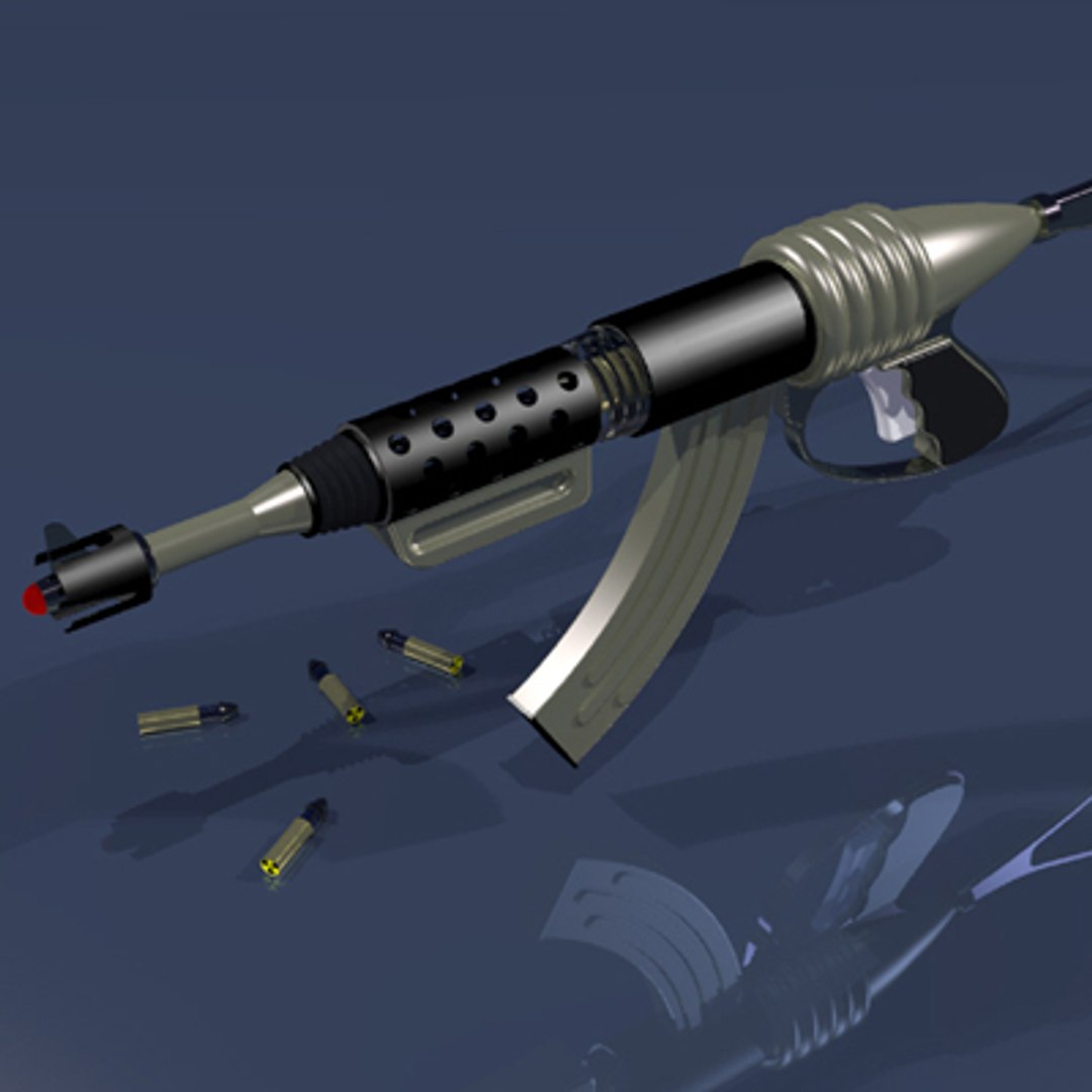 3d model sci-fi assault space