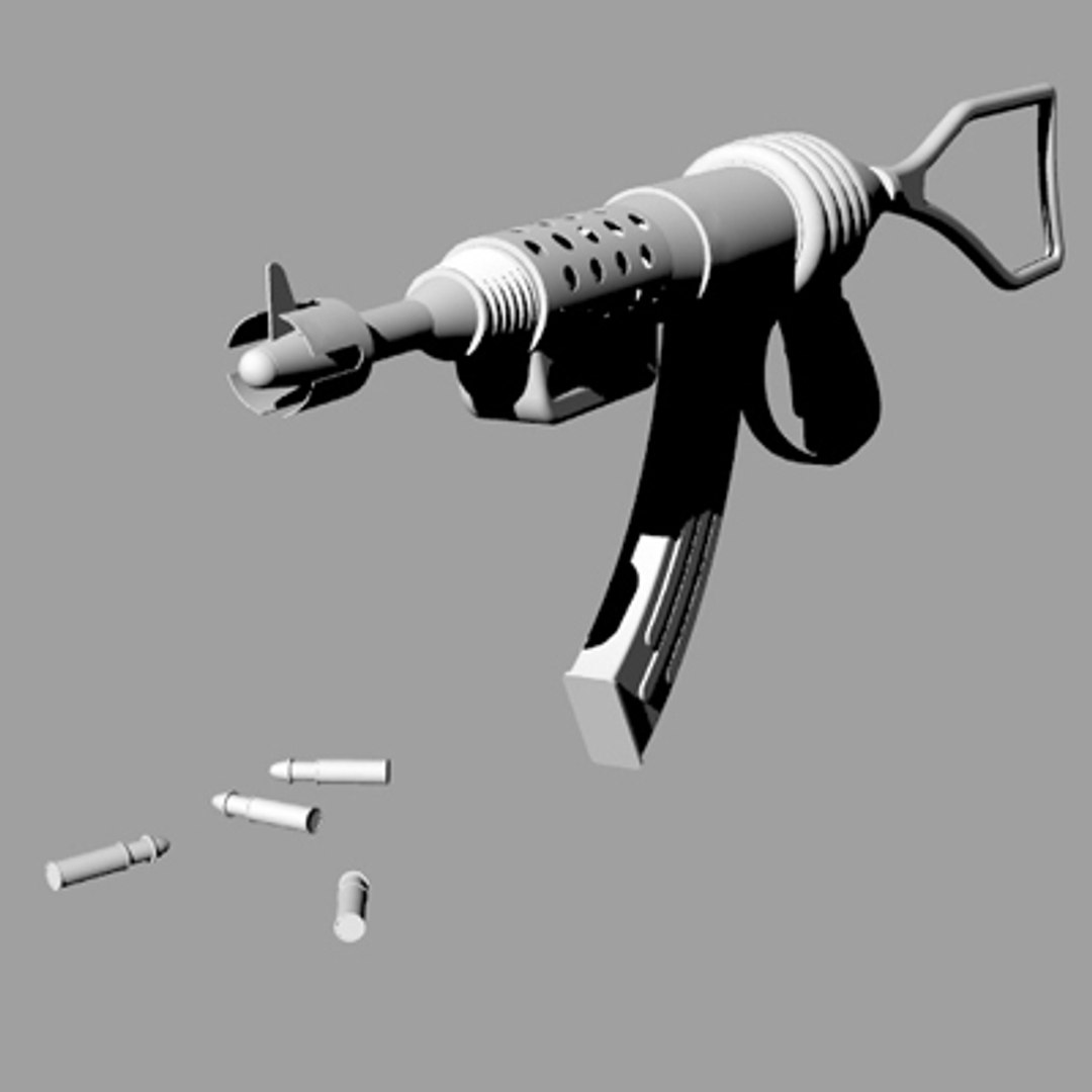 3d model sci-fi assault space