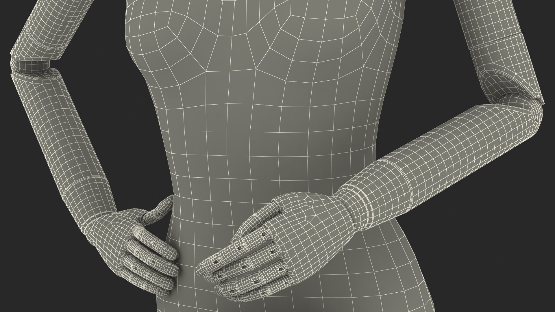 Flexible Female Mannequin Sitting Pose model - TurboSquid 1845210