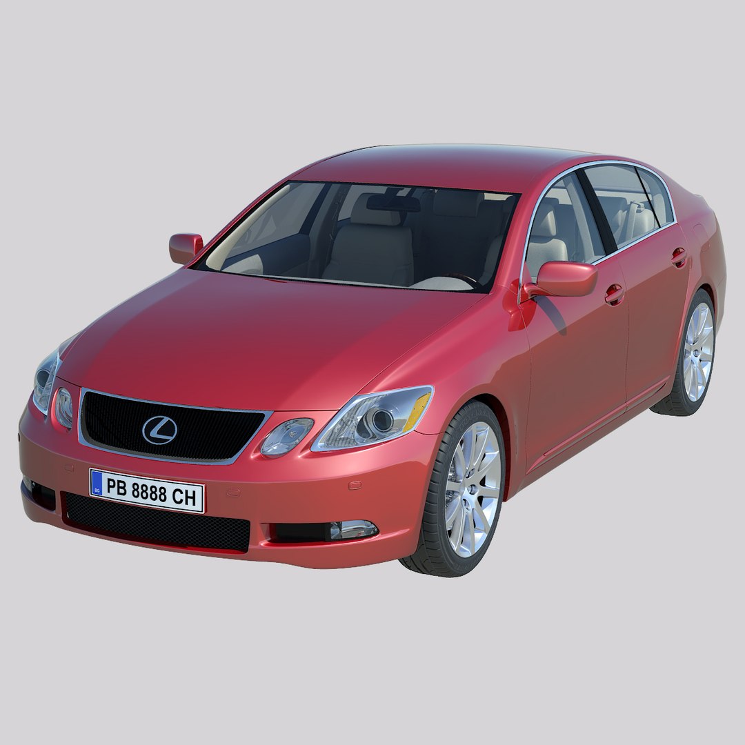 3d Lexus Gs 430