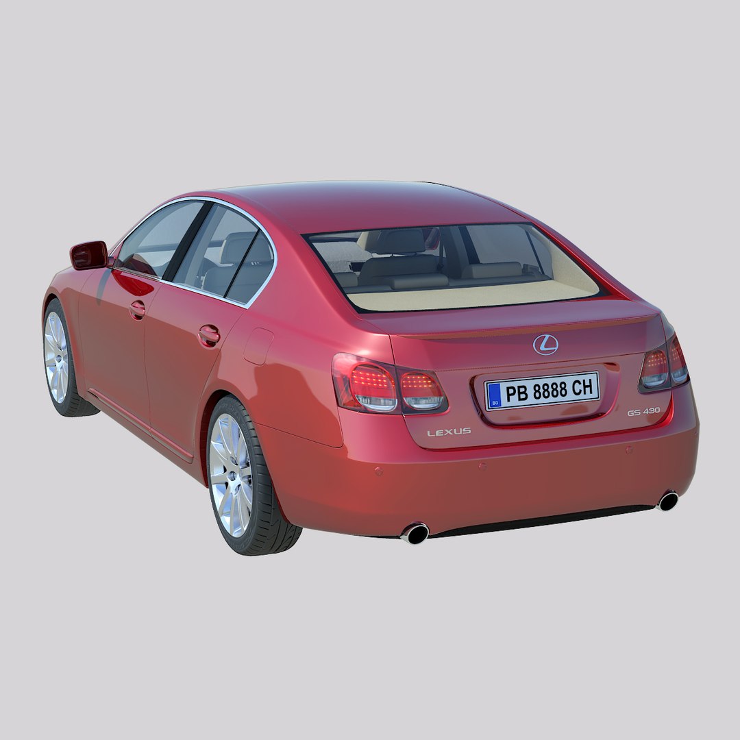 3d Lexus Gs 430