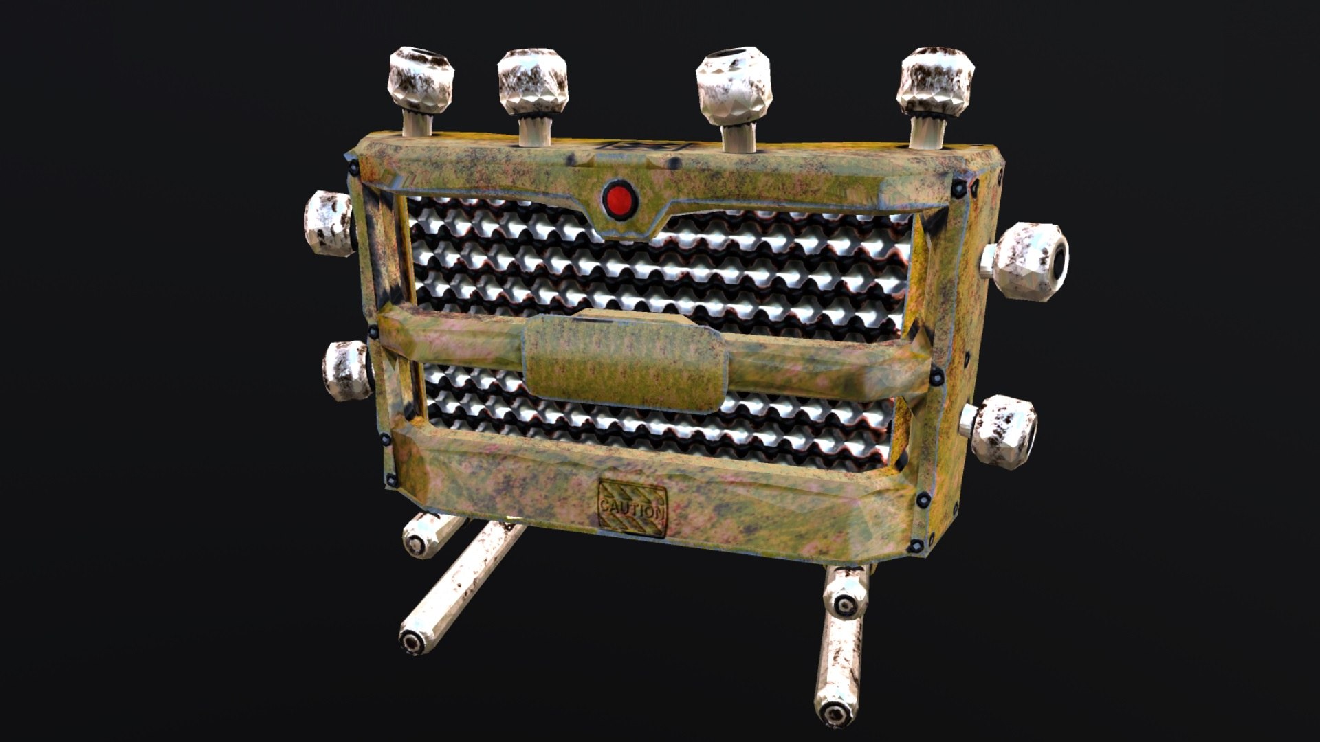 CLAYMORE MINE low-poly PBR Model 3D - TurboSquid 1924255