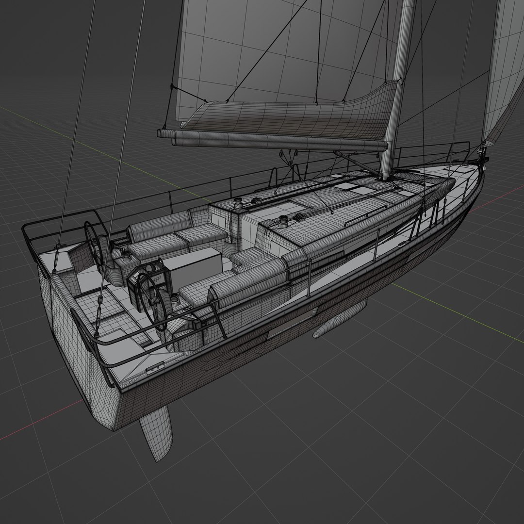 Jeanneau SUN ODYSSEY 490 3D Model - TurboSquid 2173001