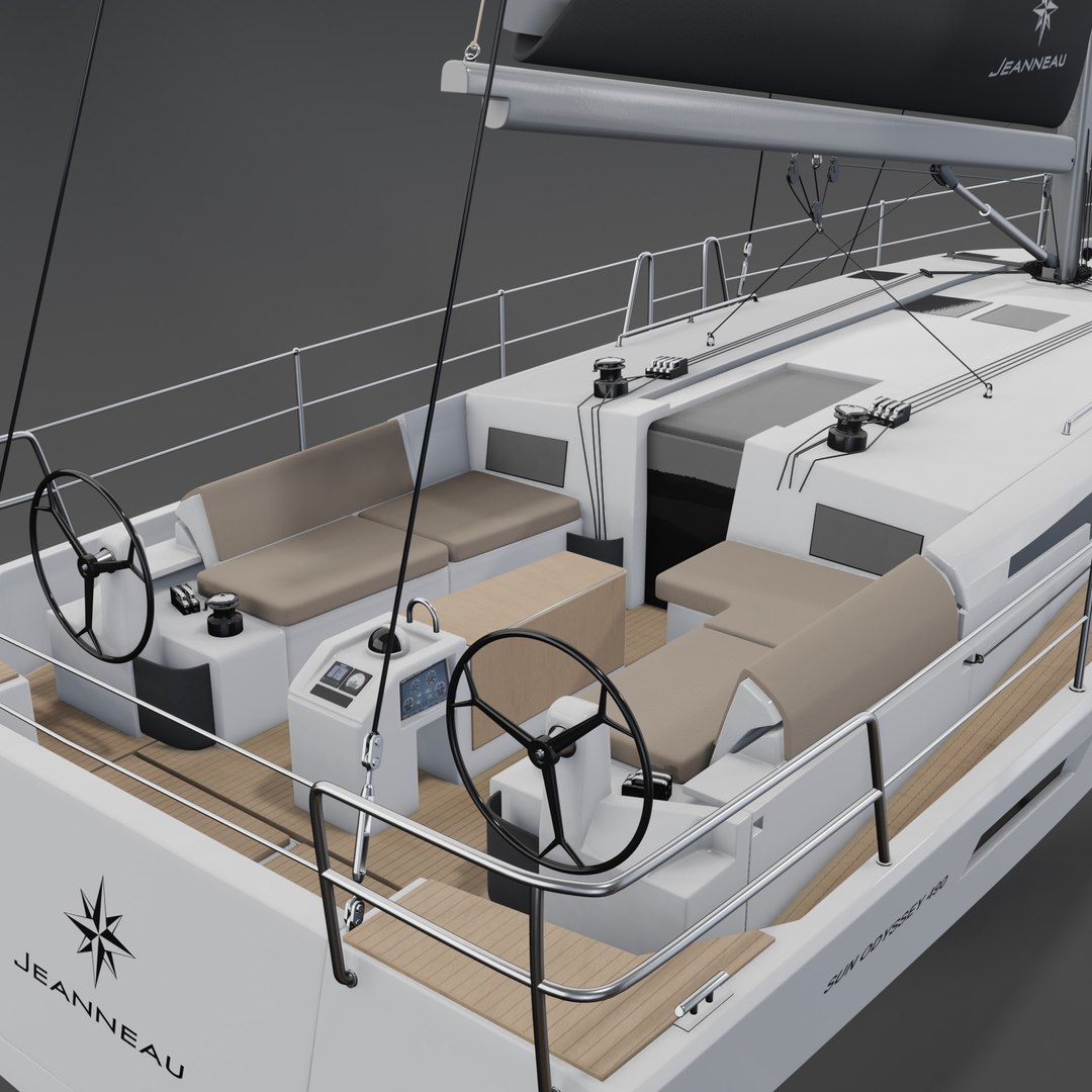 Jeanneau SUN ODYSSEY 490 3D Model - TurboSquid 2173001
