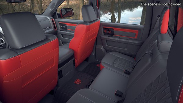 modelo 3d Camioneta Dodge Ram 1500 montada - TurboSquid 2344168