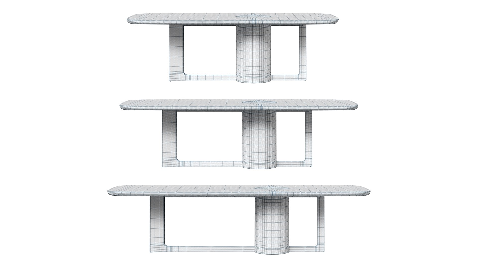 3D Titano Dining Table By Enne - TurboSquid 2290457
