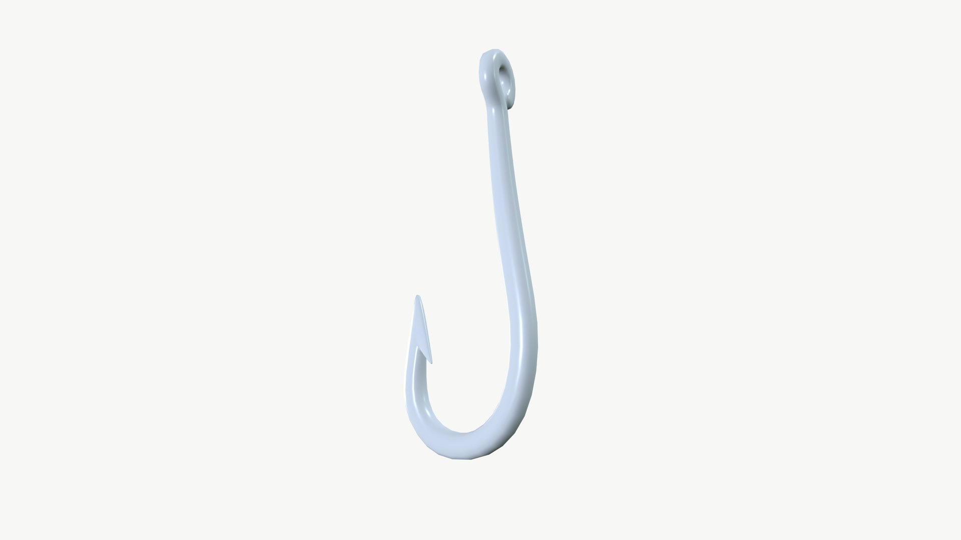 3D Fishing Hook - TurboSquid 2370616
