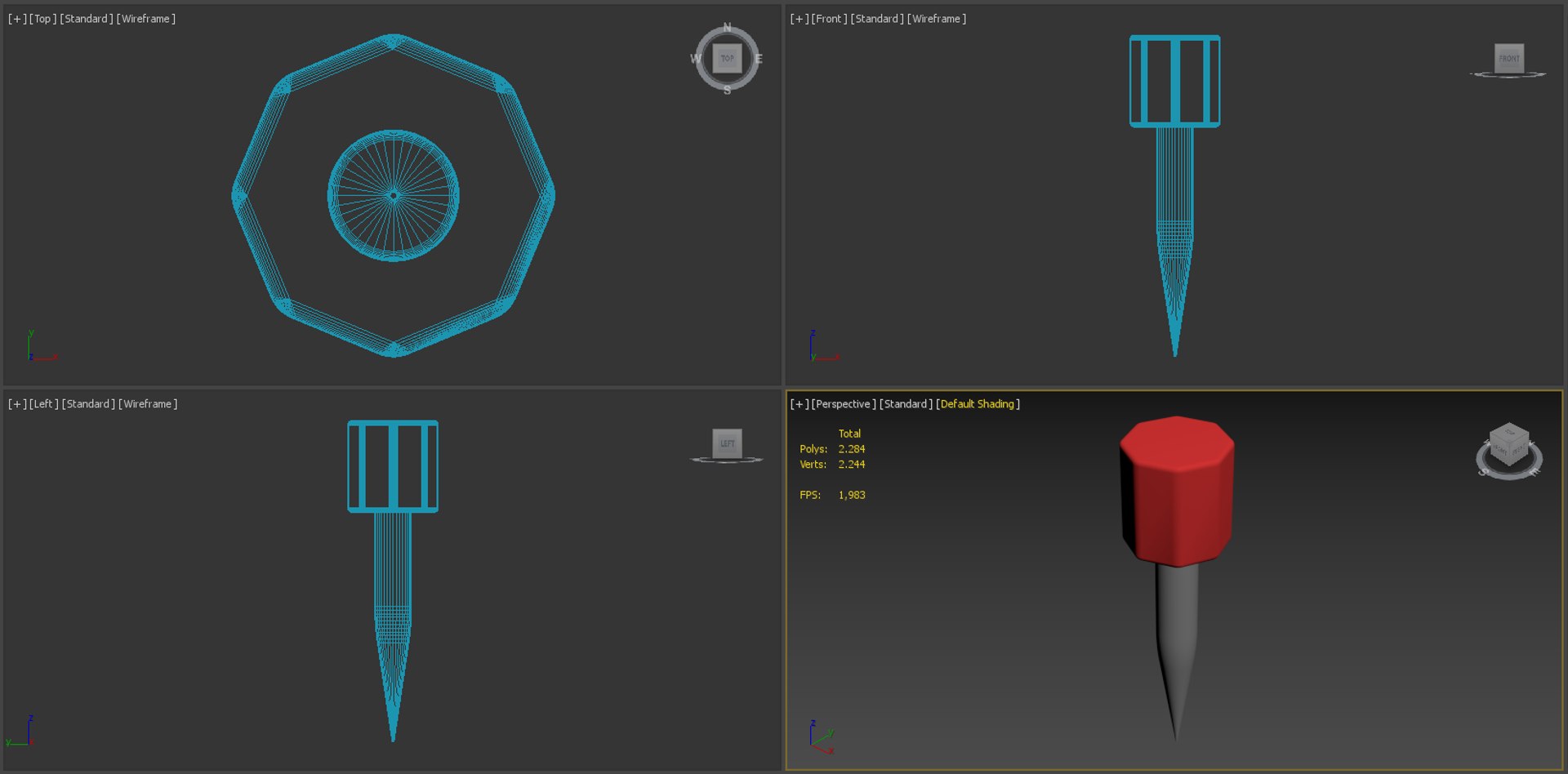 3D Realistic Pin Model model - TurboSquid 2167542