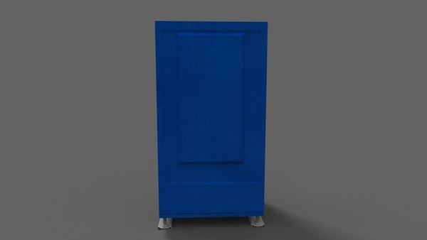 3D model Blue Vending Machine - TurboSquid 1722227