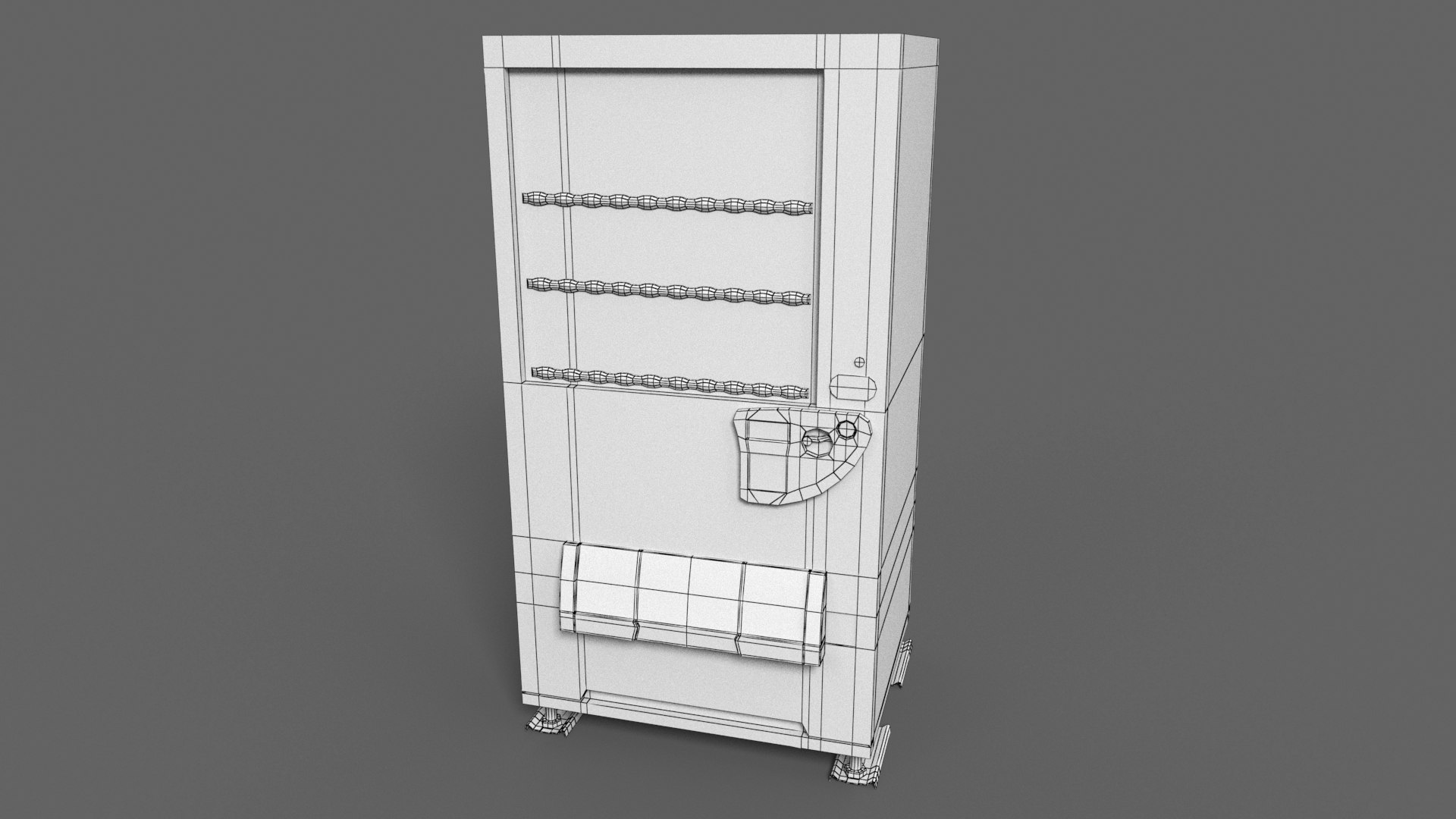 3D model Blue Vending Machine - TurboSquid 1722227