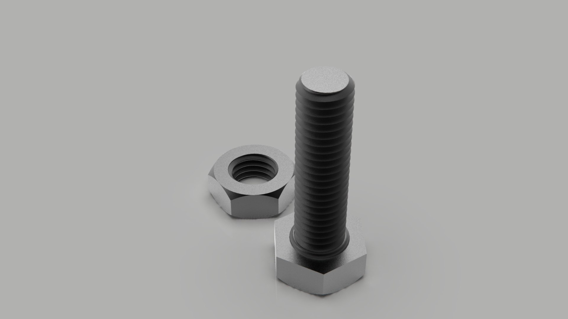 Nut Screw 3D Model - TurboSquid 1702866