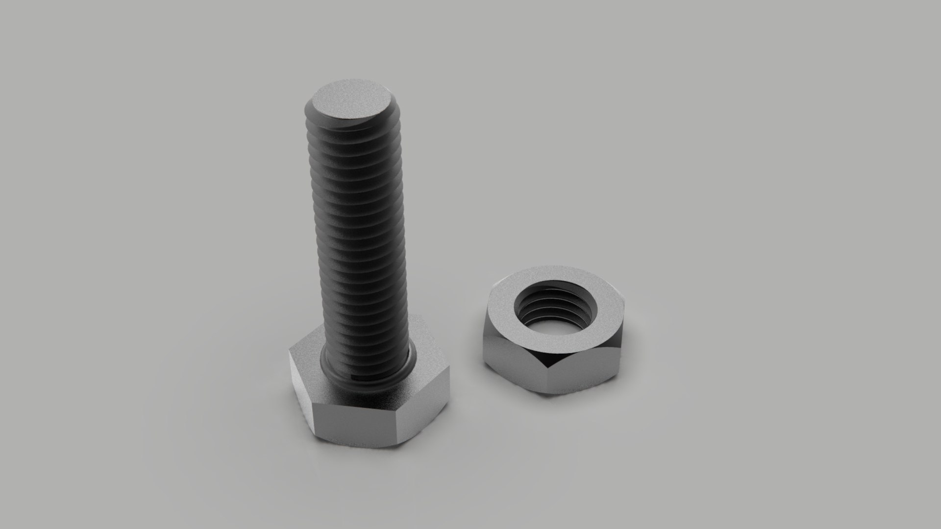 Nut Screw 3D Model - TurboSquid 1702866
