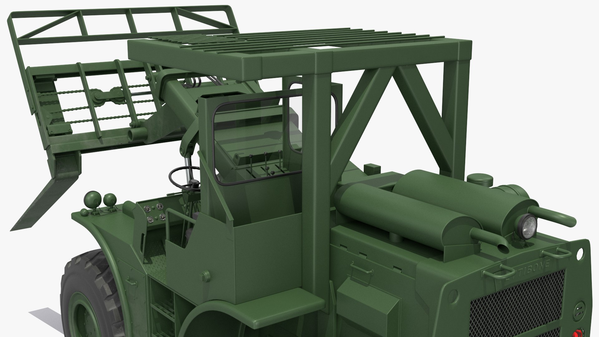 Rough terrain military forklift 3D - TurboSquid 1708740