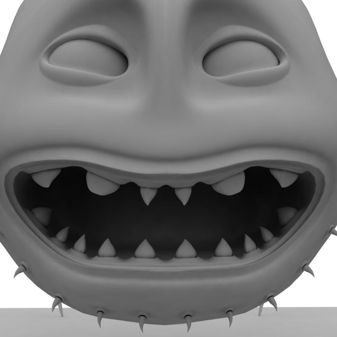 mouth ball fbx