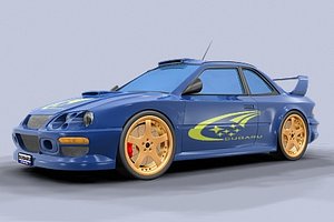 Rally Car 3D Models for Download | TurboSquid