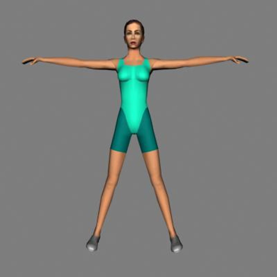 3d Model Human Female