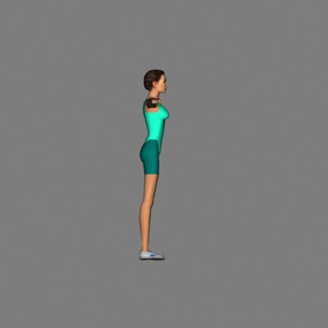 3d Model Human Female