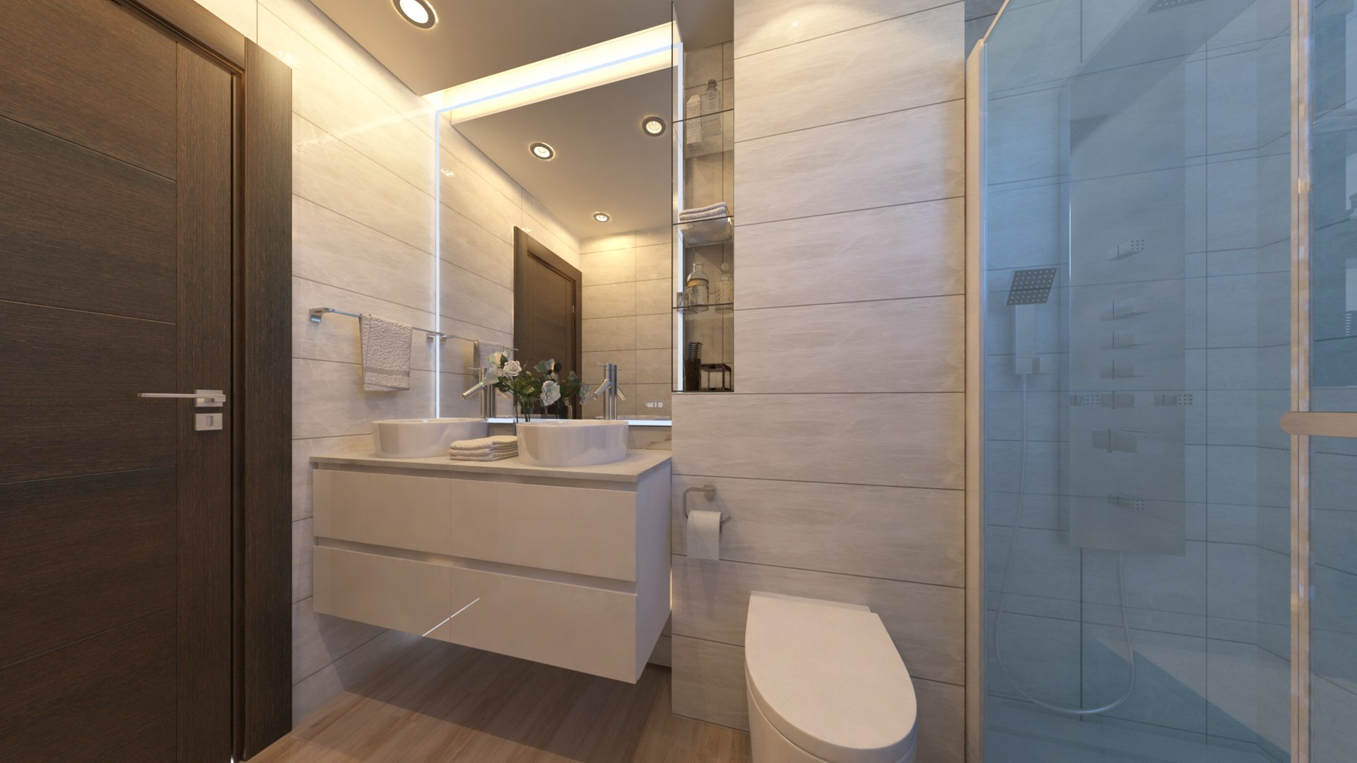 Bathroom Interior 3D Model 3D Model - TurboSquid 2066271