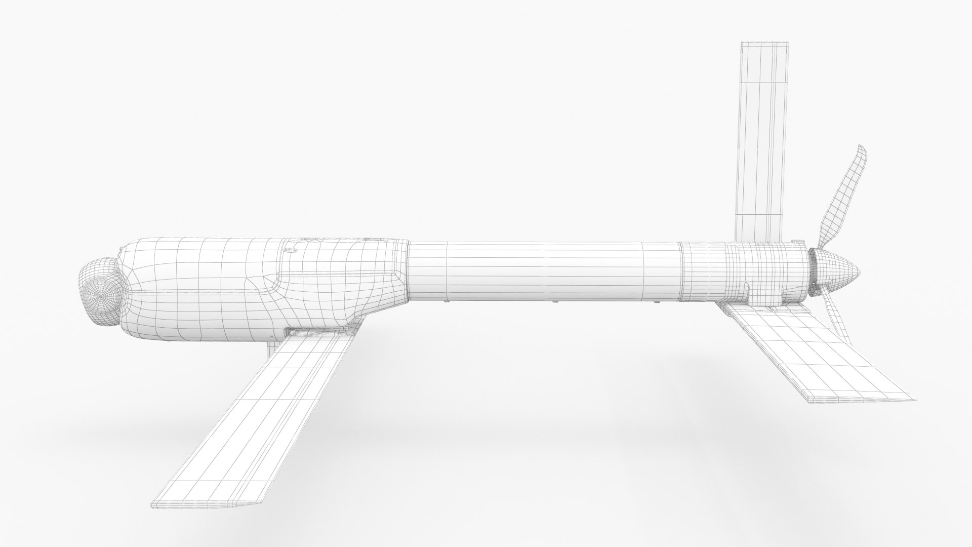 3D Model AeroVironment Switchblade 600 Predator Drone Missile ...