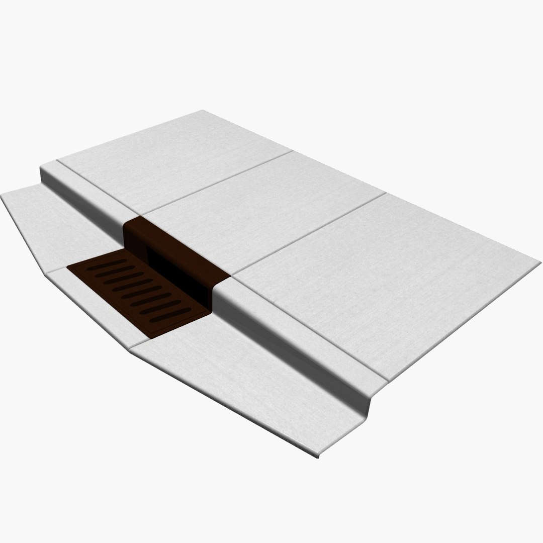 3d Set Sidewalk Driveway