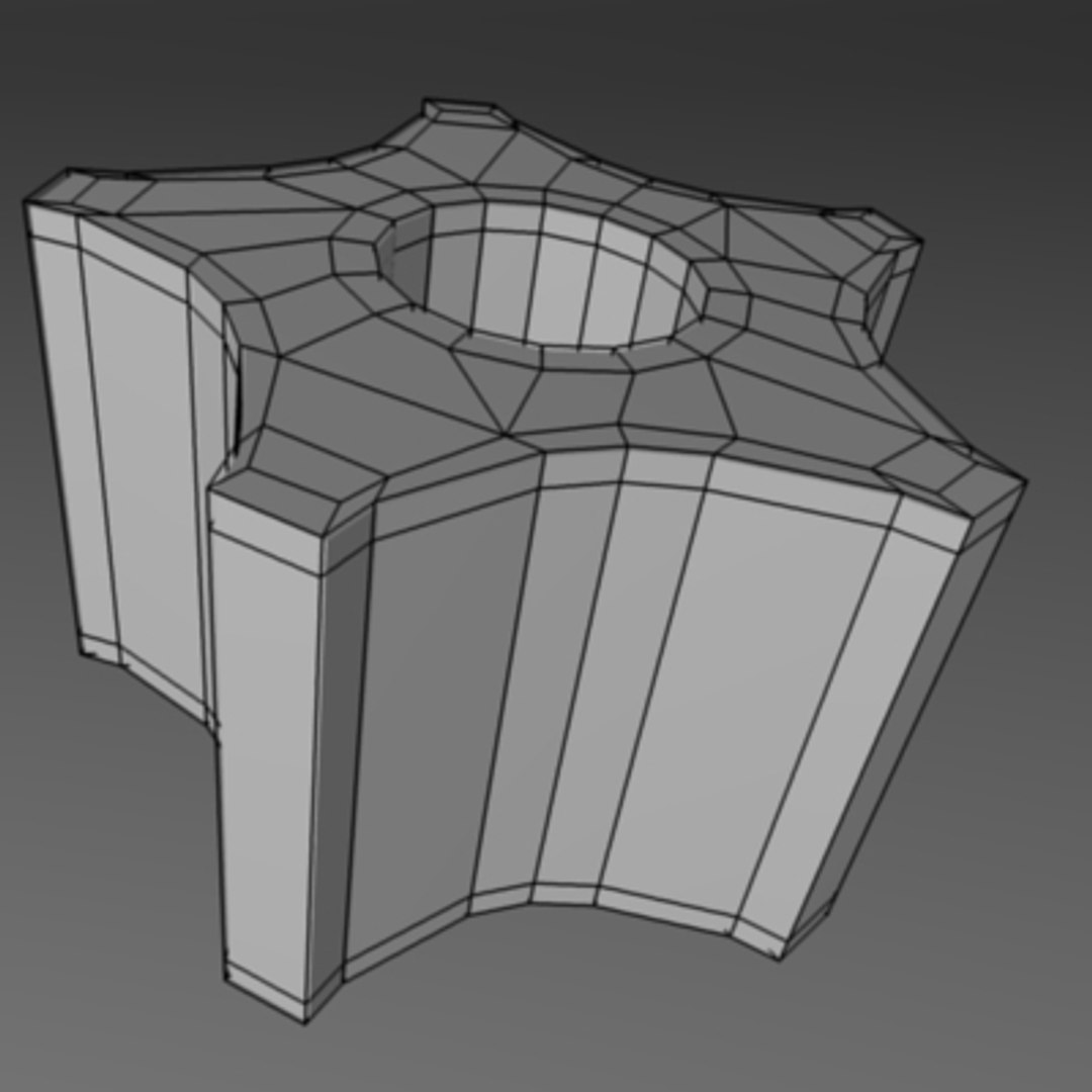 Metal Component 3d Model