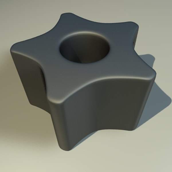 metal component 3d model