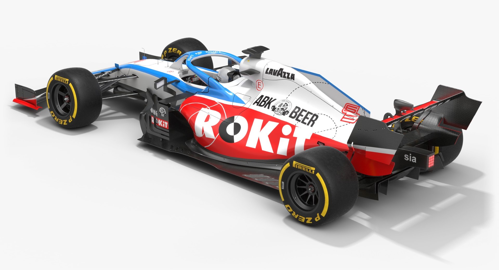 Williams f1 racing fw43 3D model - TurboSquid 1529886