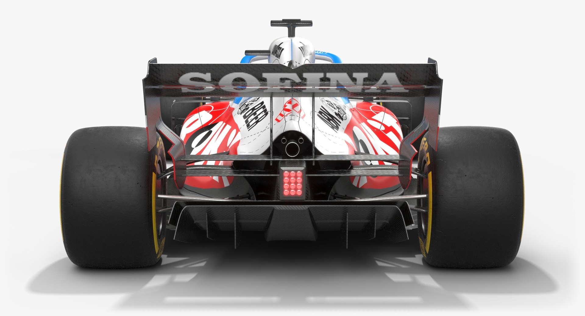 Williams f1 racing fw43 3D model - TurboSquid 1529886