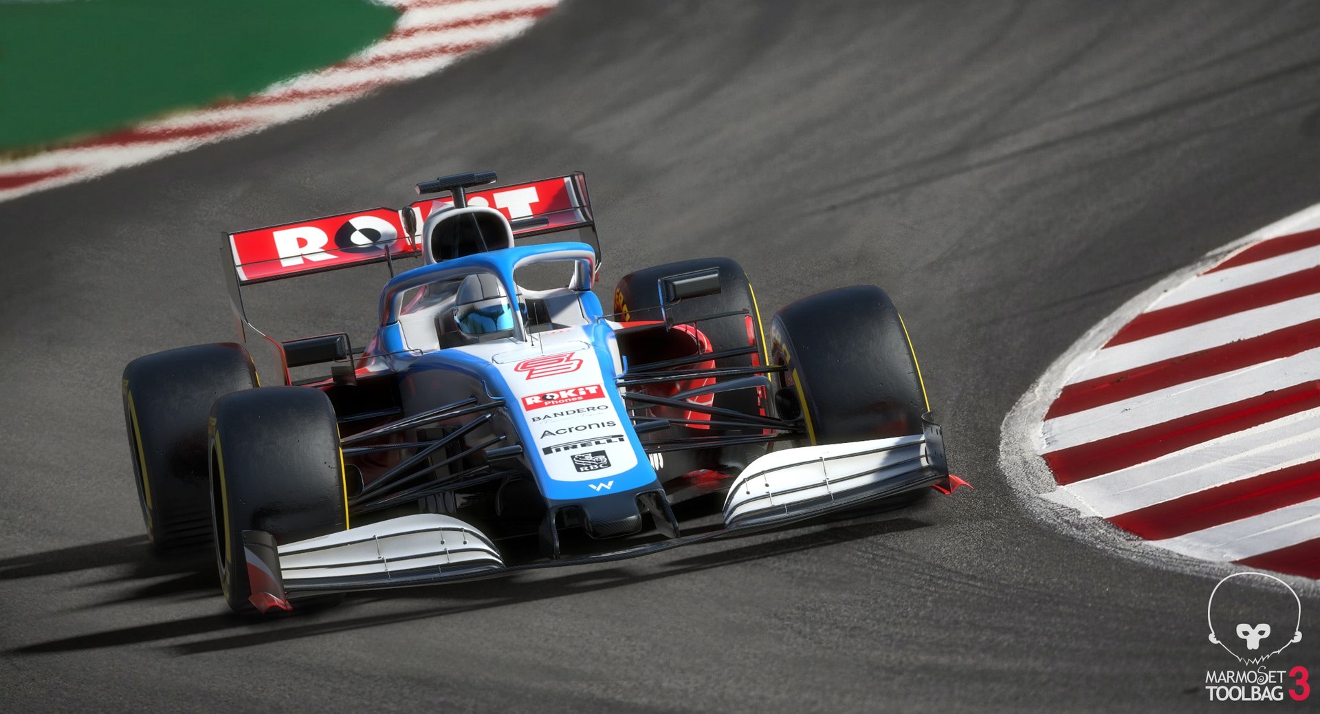 Williams f1 racing fw43 3D model - TurboSquid 1529886