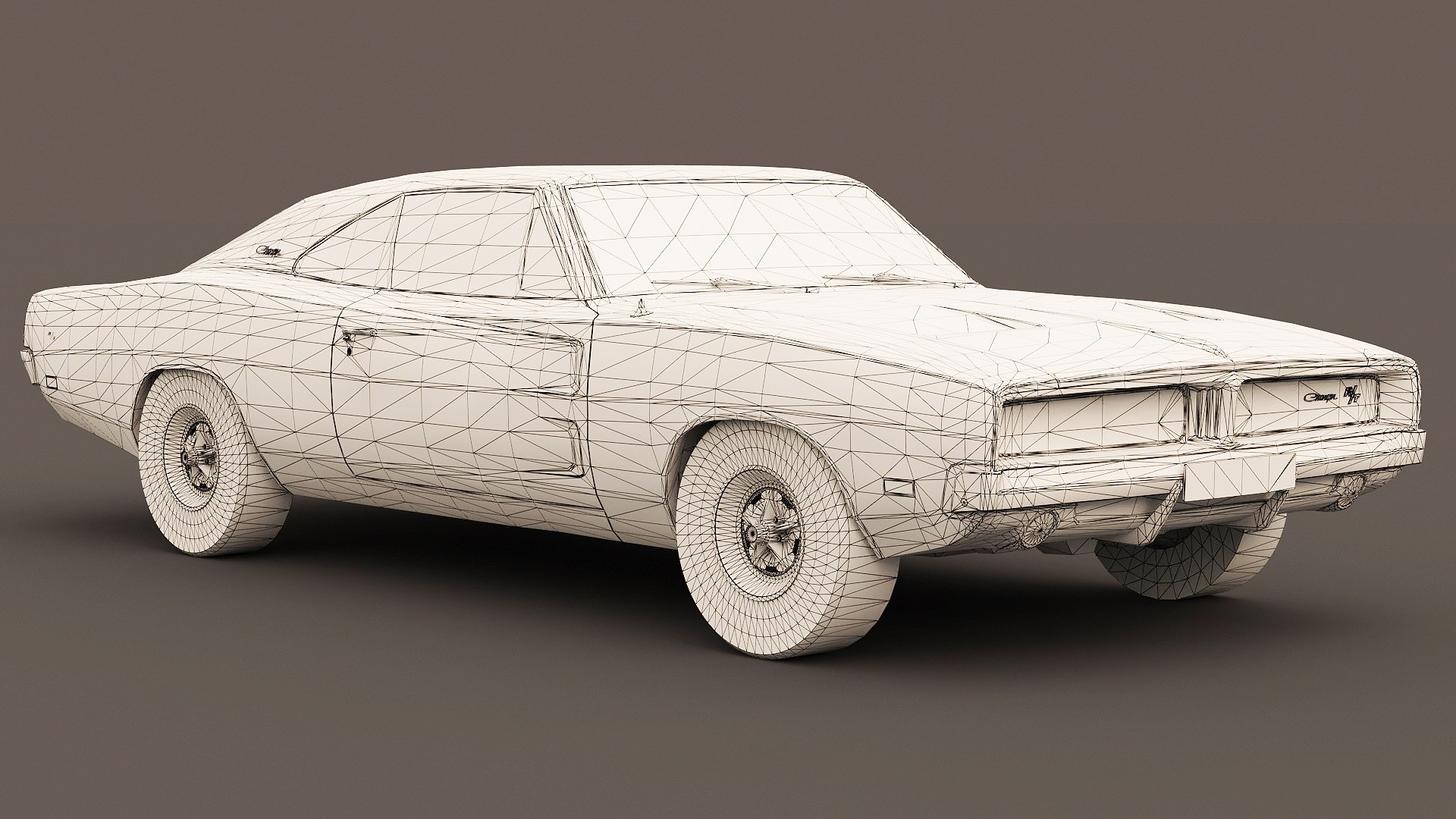3D Dodge Charger Rt 1969 - TurboSquid 1987761