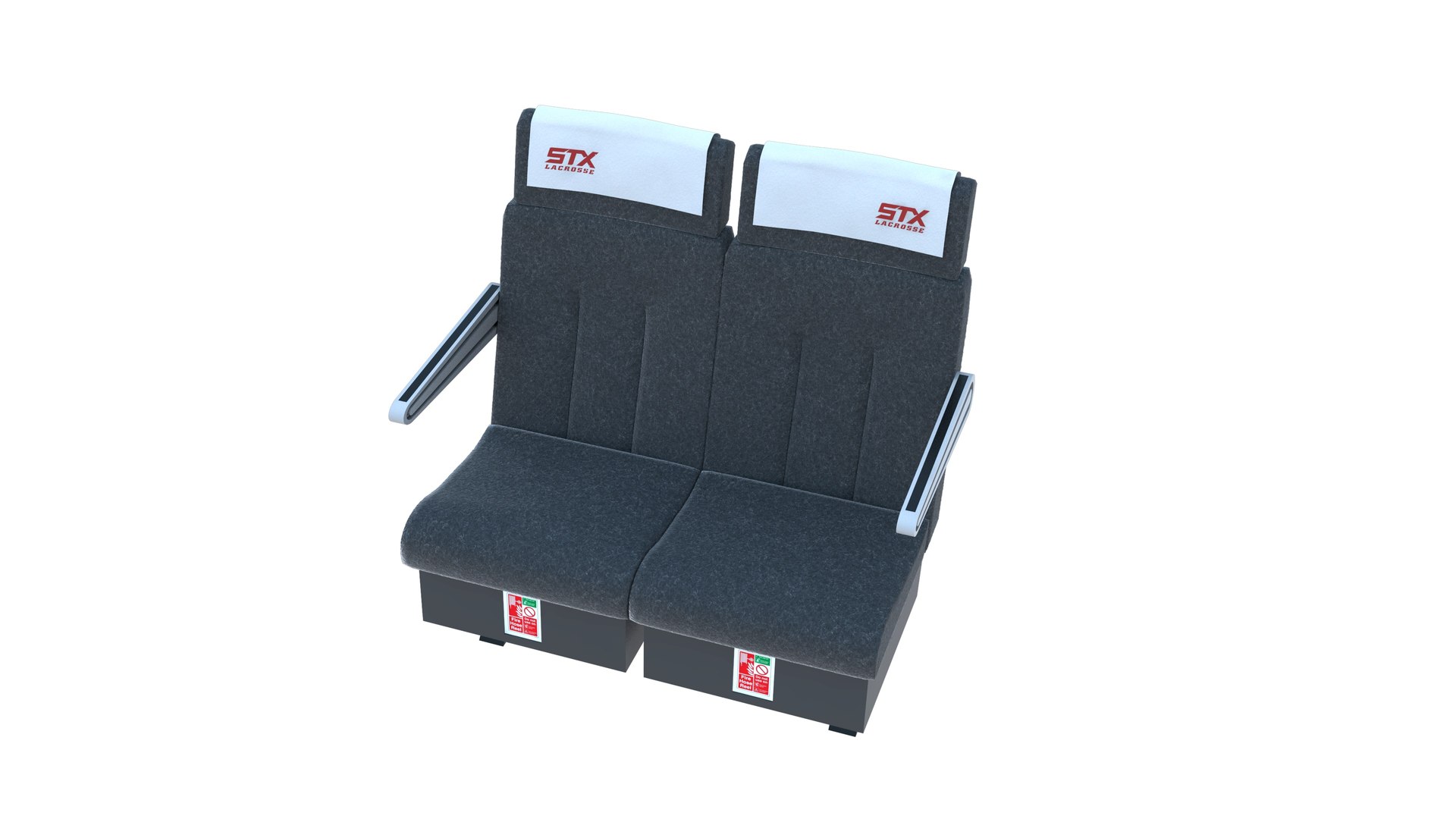 Train Passenger Chair 3D Model - TurboSquid 2146168