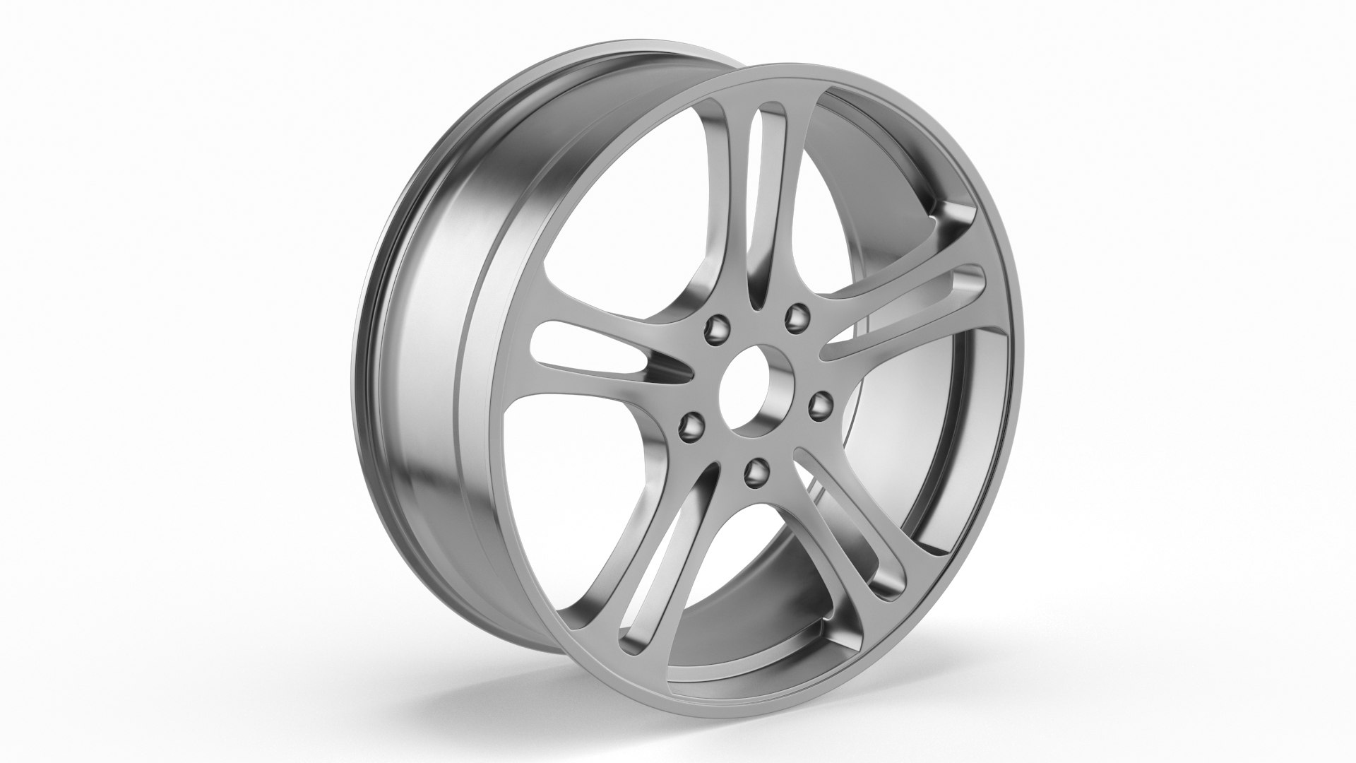 Alloy Wheel Rim 3D Model - TurboSquid 2396563