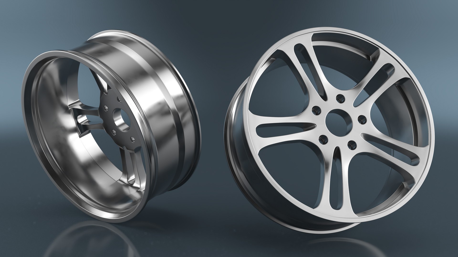 Alloy Wheel Rim 3D Model - TurboSquid 2396563