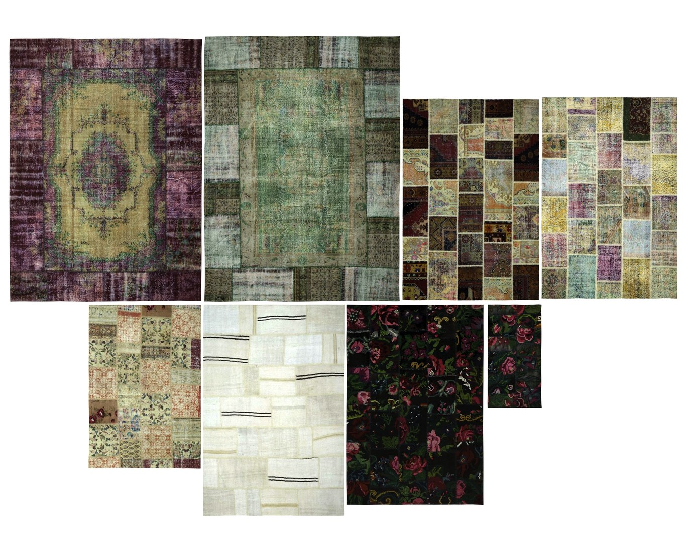 3D Kilim vintage patchwork vol 06 model - TurboSquid 1837403
