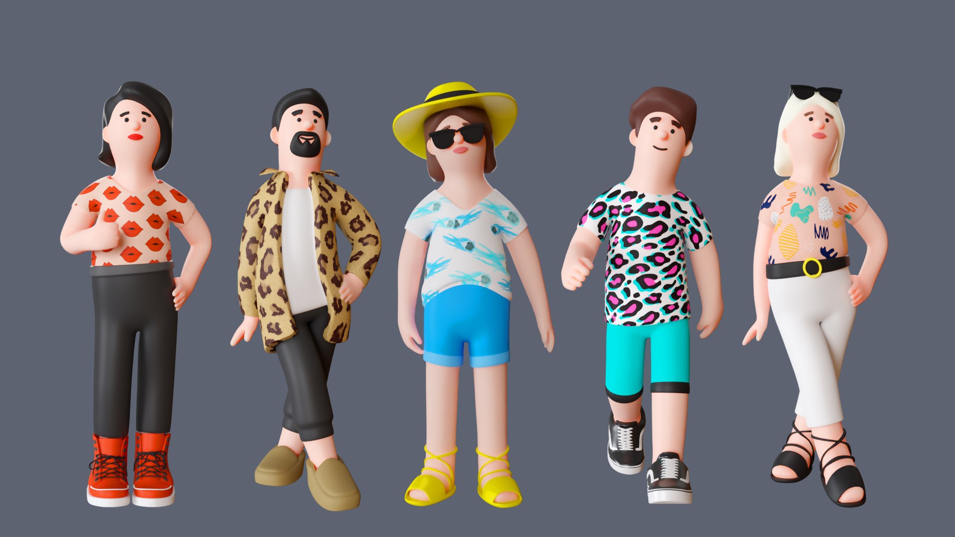 Characters 6 07 Model - TurboSquid 1916344