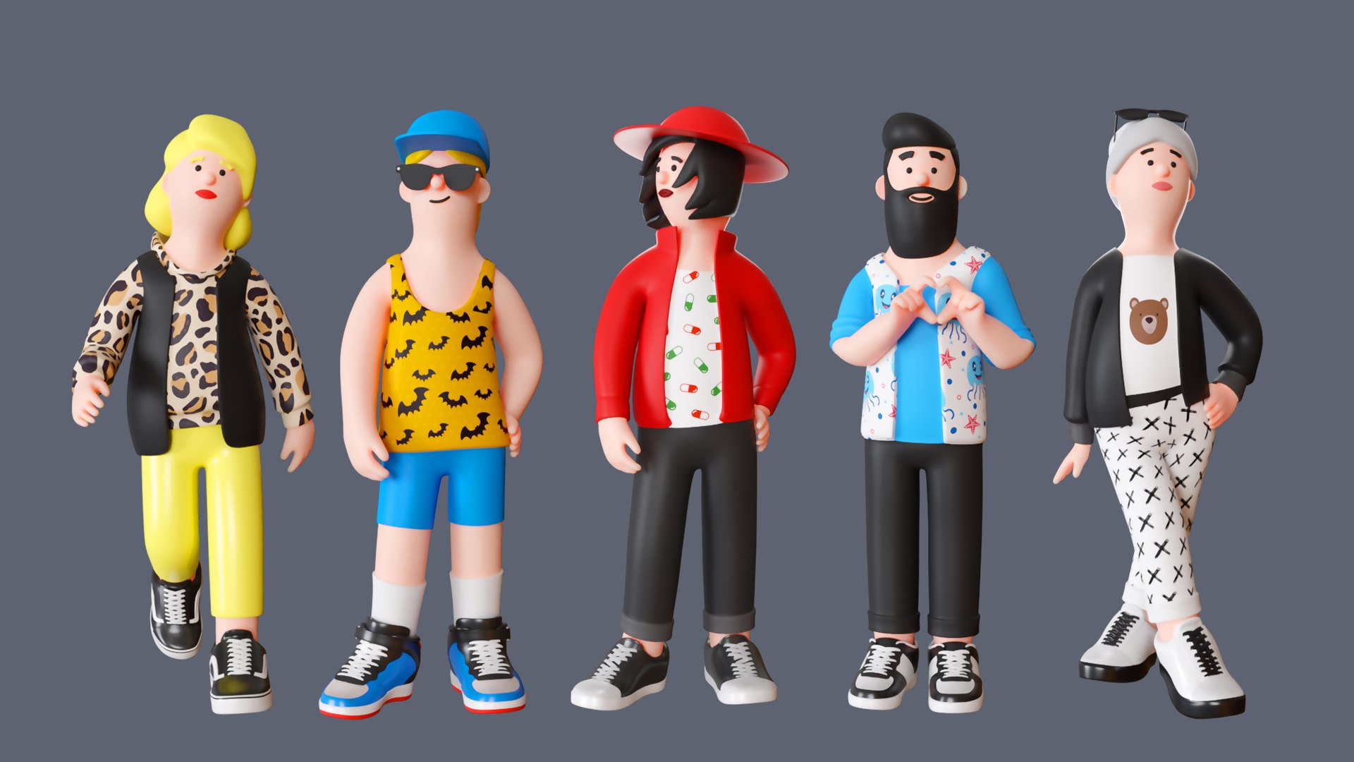 Characters 6 07 Model - TurboSquid 1916344