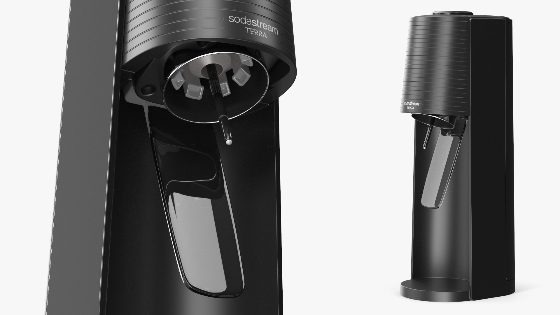 SodaStream Terra Carbonation Device Black 3D Model - TurboSquid 2490277