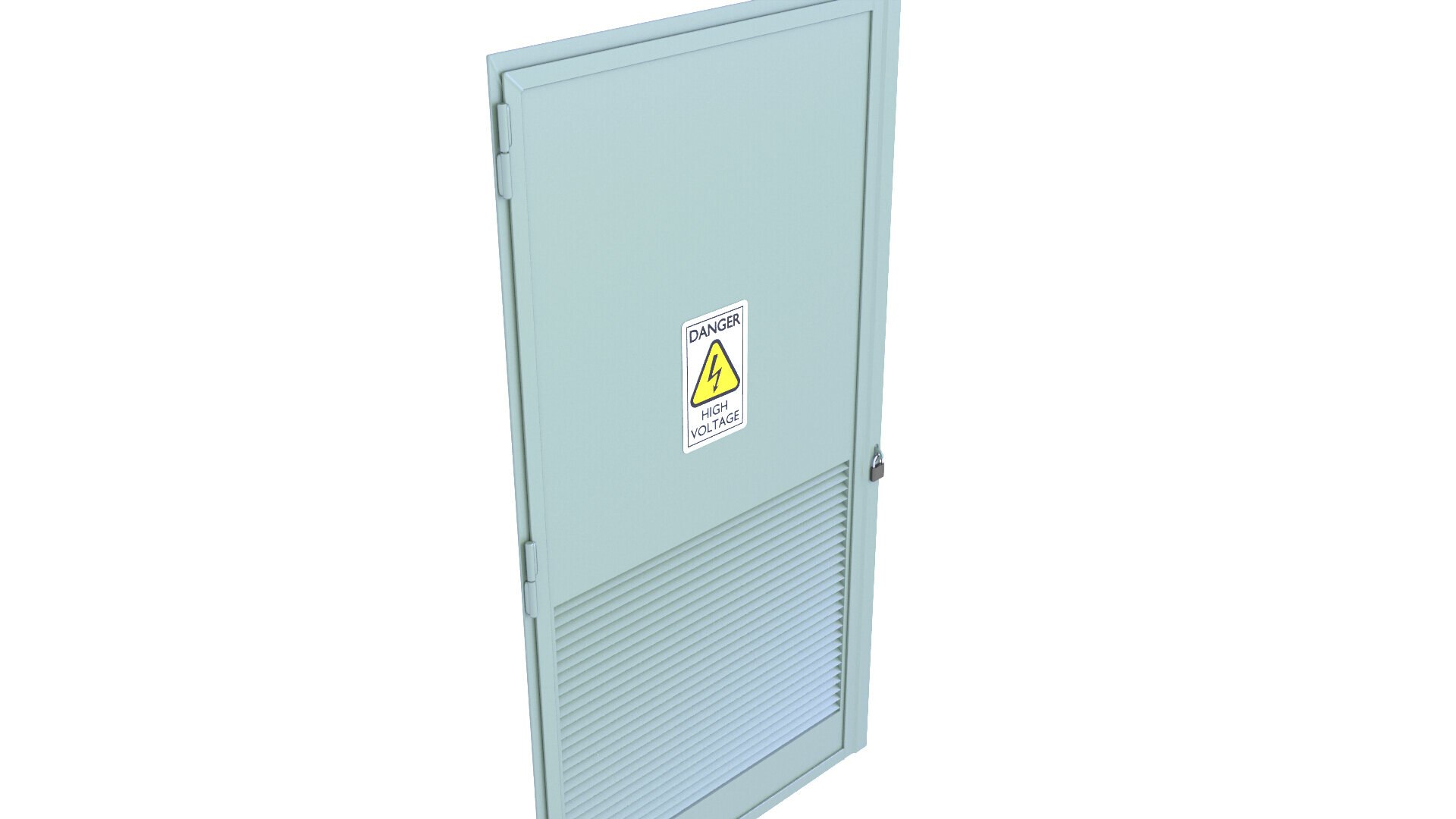 Industrial Transformer Substation Door 9 3D Model - TurboSquid 2096202