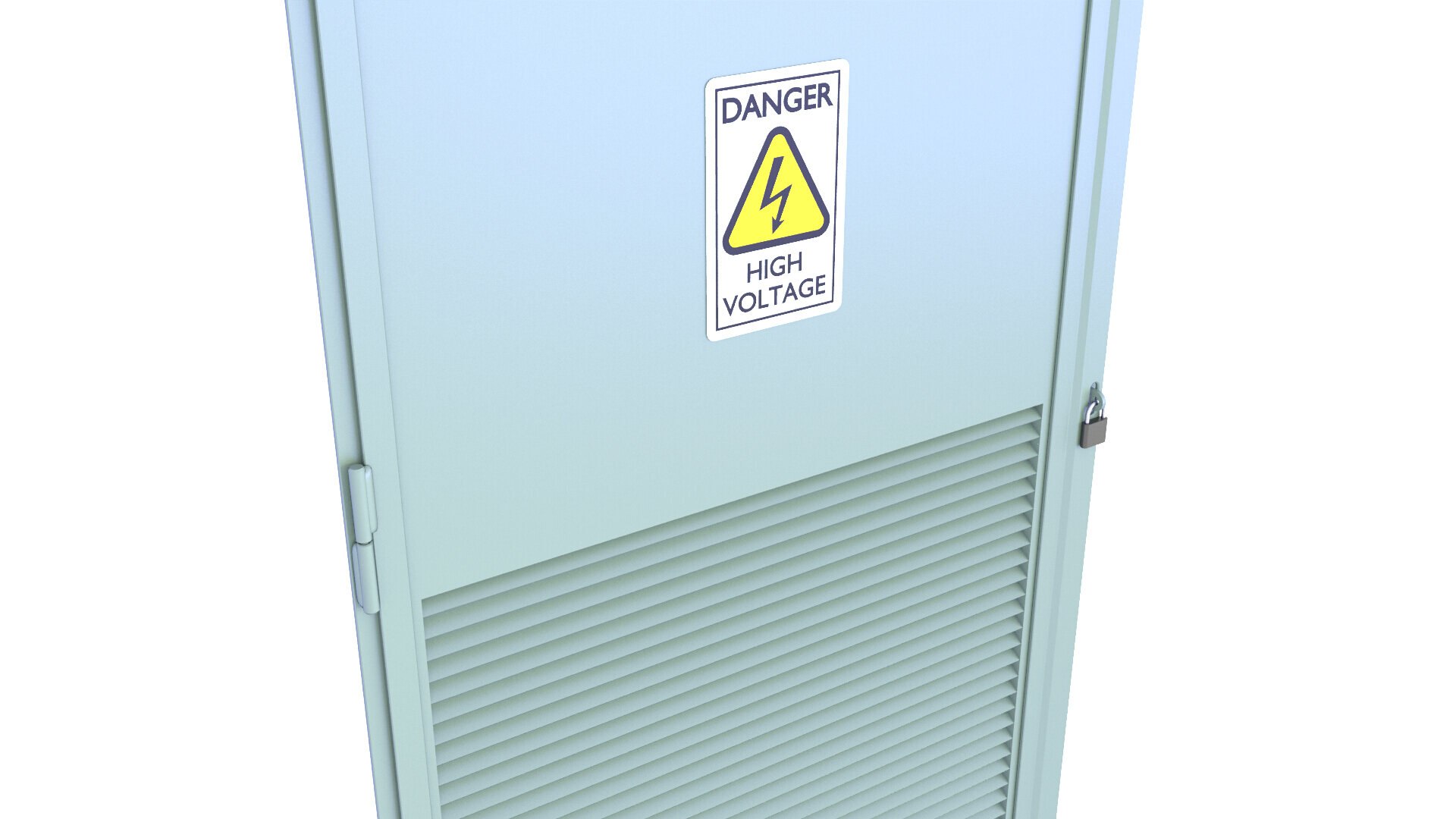 Industrial Transformer Substation Door 9 3D Model - TurboSquid 2096202