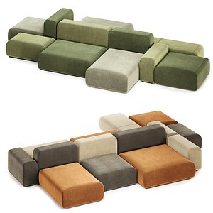 3D Sofa Cube Models - Browse & Download Formats - TurboSquid
