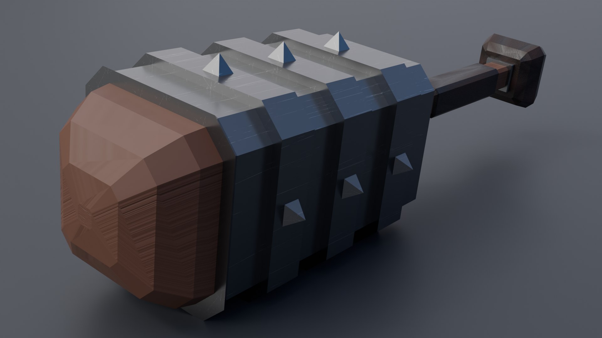3D Spiked Mace Model - TurboSquid 2406018
