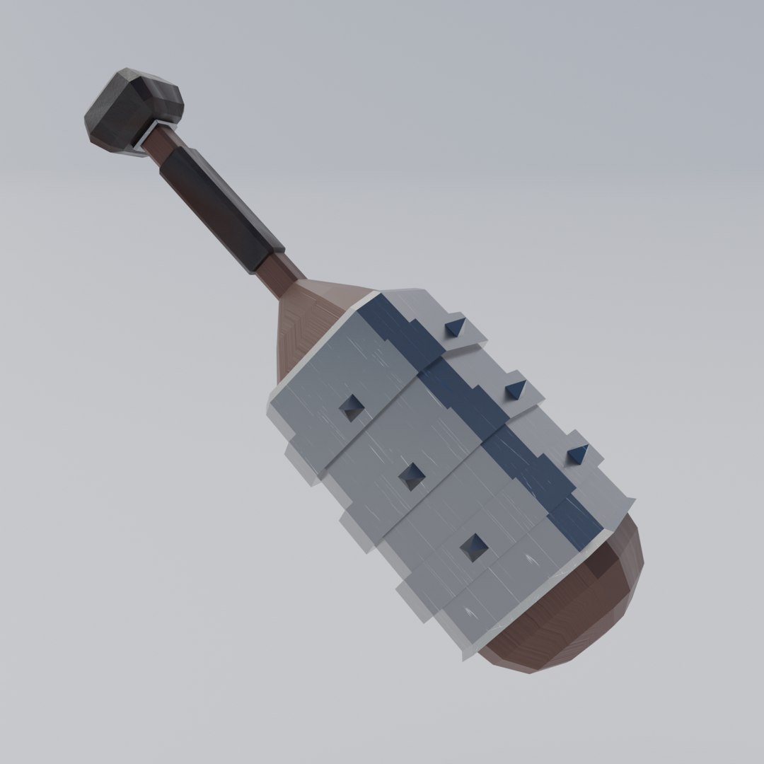 3D Spiked Mace Model - TurboSquid 2406018