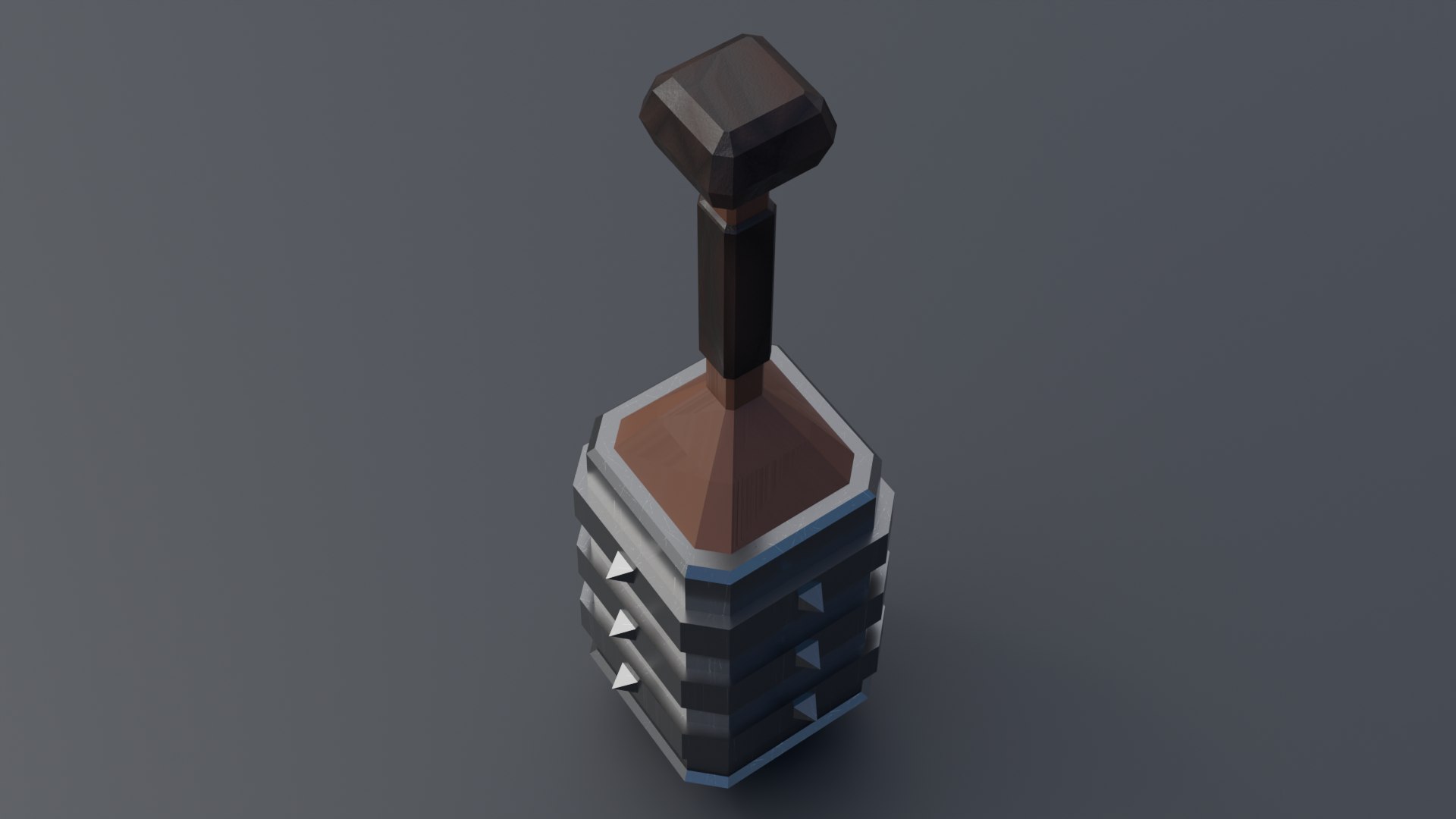 3D Spiked Mace Model - TurboSquid 2406018