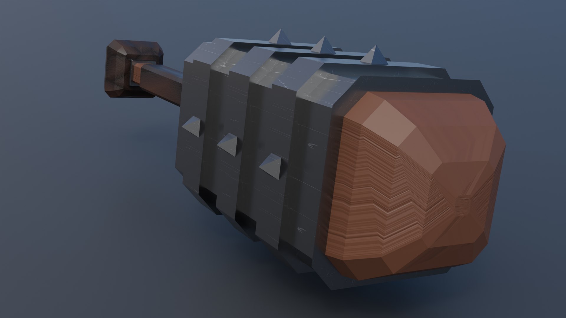 3D Spiked Mace Model - TurboSquid 2406018