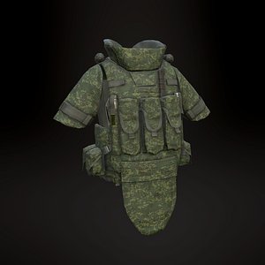 6b13 Assault Body Armor 3D - TurboSquid 1836528