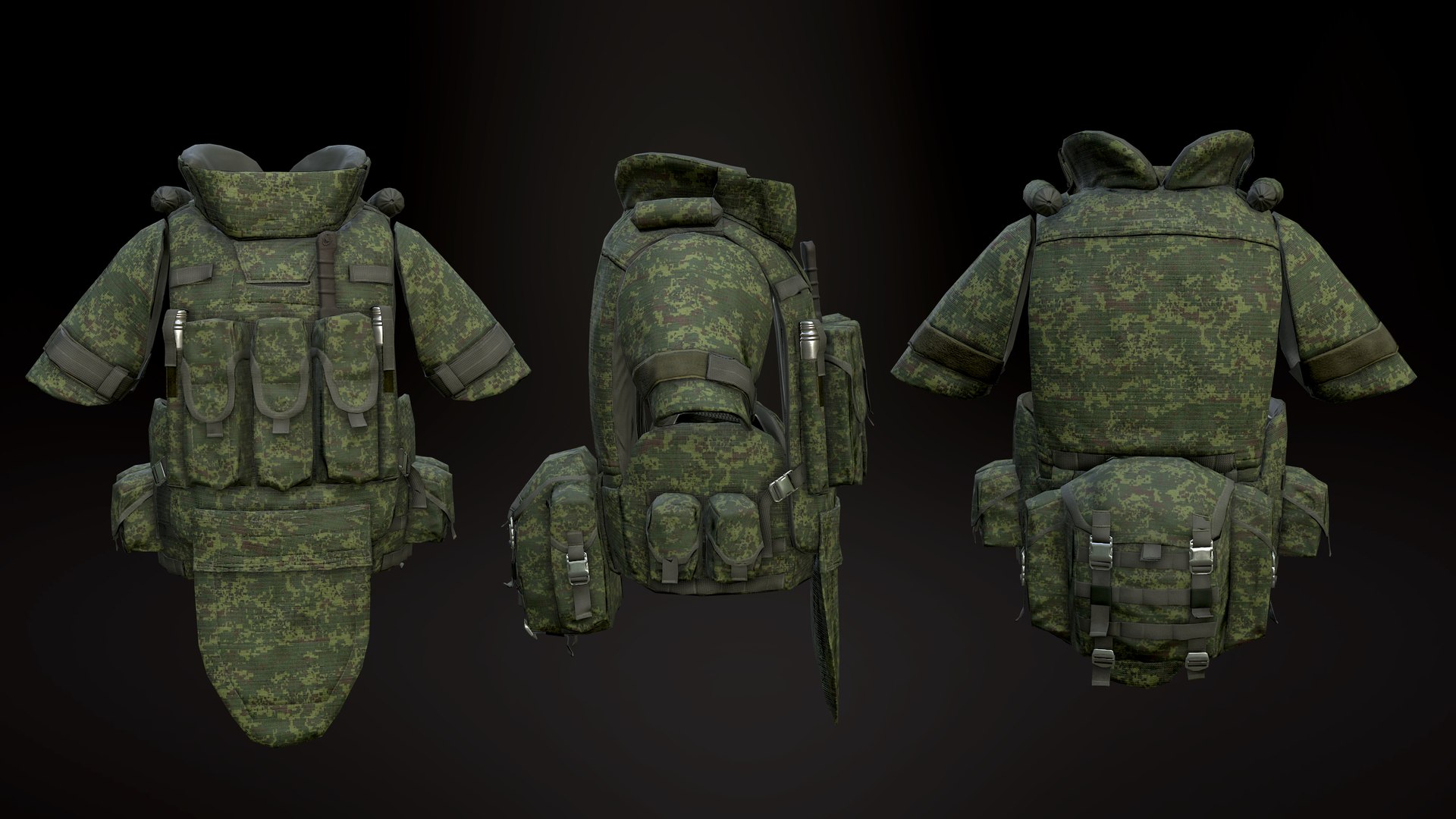 Armor 6b43 Equipment 3D Model - TurboSquid 1211101